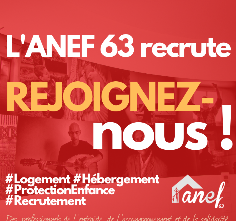 Recrutement - ANEF 63